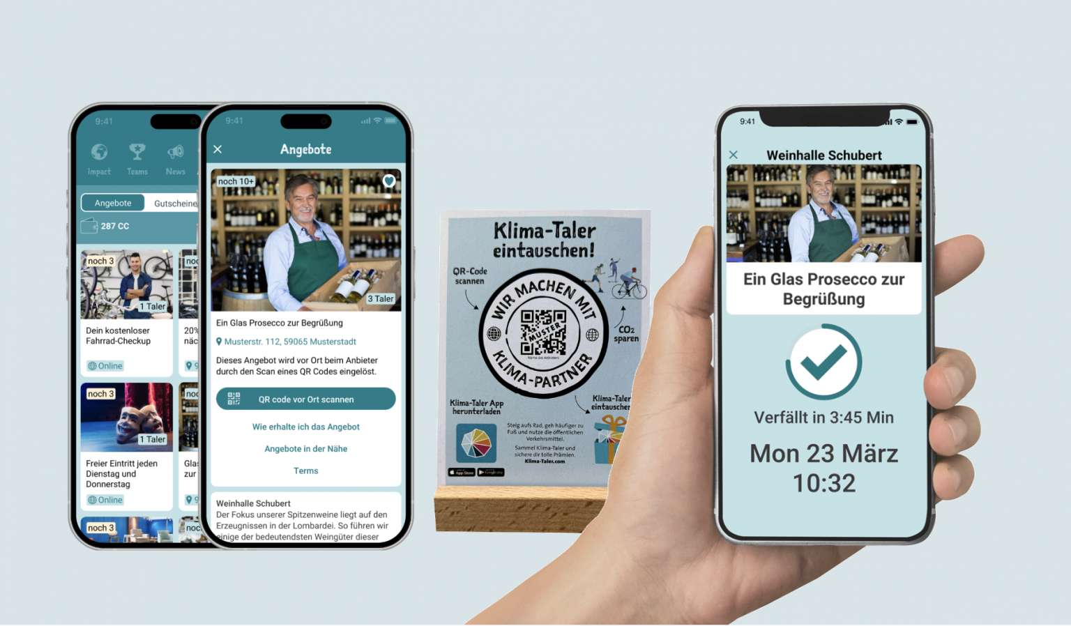 Alle Leistungen im Klima-Taler Netzwerk in der Übersicht